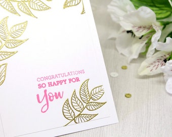 Embossed cards | Etsy