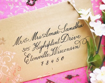 Handwritten envelope | Etsy