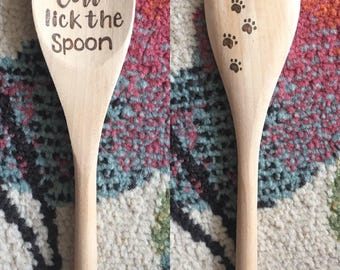 Wood burned spoons | Etsy