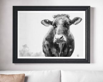 Cow print | Etsy