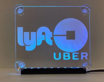 Lyft sign | Etsy