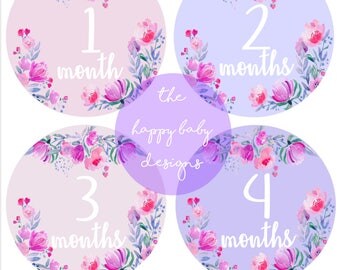 Baby girl stickers | Etsy