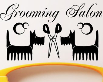 Grooming salon decor | Etsy