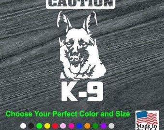 K9 decal | Etsy