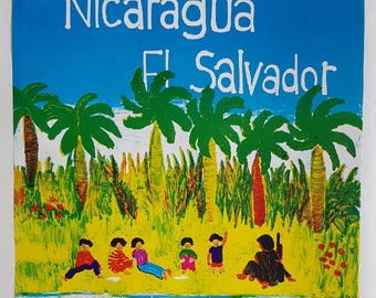 Nicaragua poster | Etsy