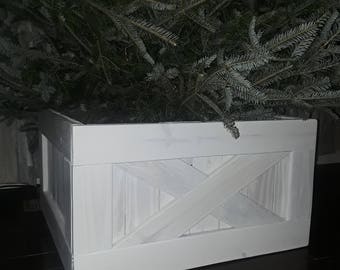 Christmas tree box | Etsy