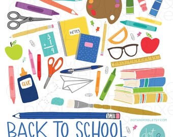 Pencils clipart | Etsy