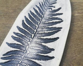 Fern Wall Decal Large Leaf Decals Vinyl Wall Decal Leaves