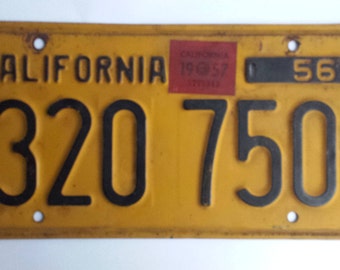 California License Plate Hat Rack CA License Tag Coat Rack