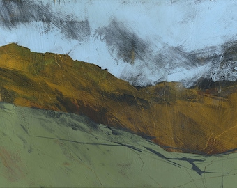 Landscape paintings with a semi-abstract touch by PaulBaileyArt