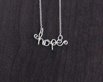 Hope necklace | Etsy