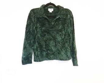 Chenille sweater | Etsy