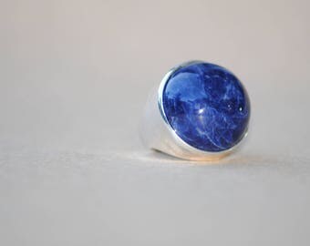 Sodalite ring | Etsy