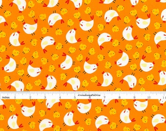 Chicken fabric | Etsy