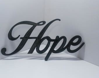 Hope word art | Etsy