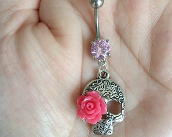 Skull piercing | Etsy