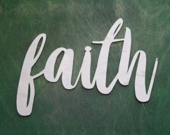Faith sign | Etsy