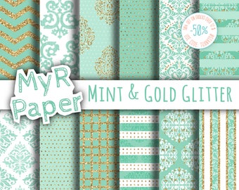 Gold glitter dots | Etsy