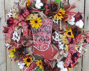 Western wreaths | Etsy