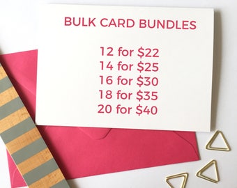 Bulk greeting cards | Etsy