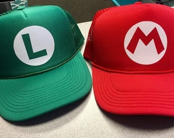 Mario hat | Etsy