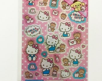 Flower Kitties Sticker Kitty Cat Sticker Kitten Sticker