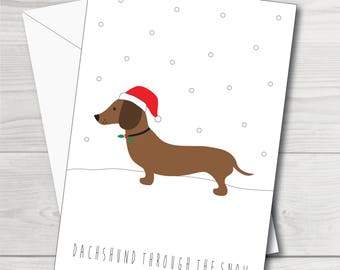 Dog christmas puns | Etsy