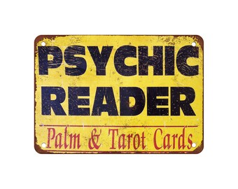 Tarot reader sign | Etsy
