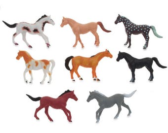 Plastic horse | Etsy