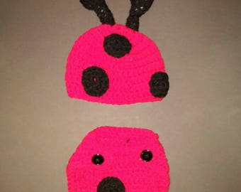 Lady bug photo prop lady bug age photo prop paper mache