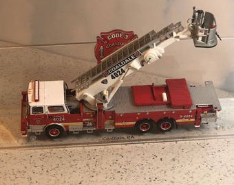 Diecast fire truck | Etsy