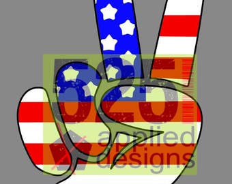 Peace sign svg | Etsy