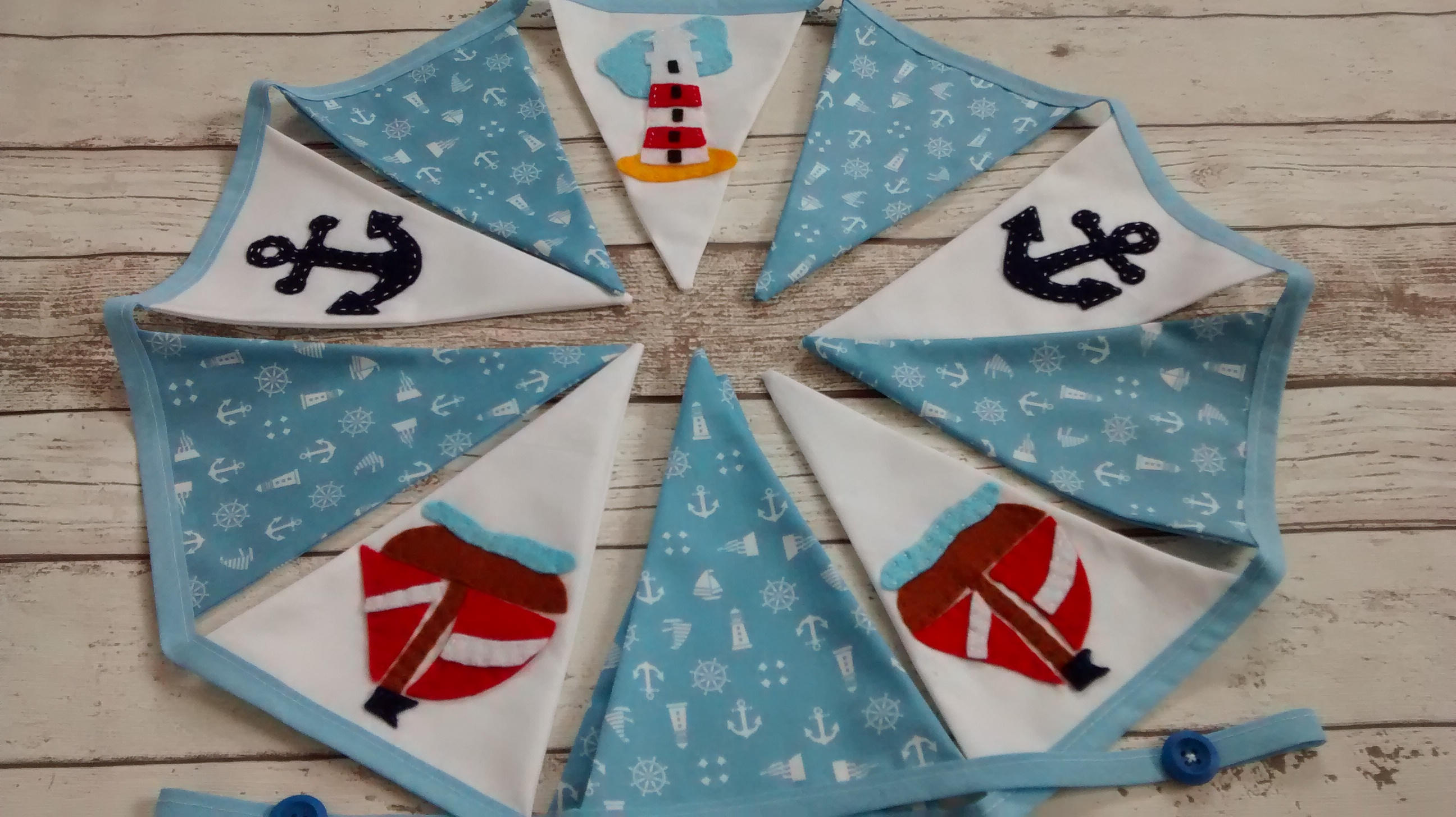 Nautical Bunting Seaside Bunting Beach Hut Bunting bunting