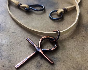 Copper ankh | Etsy
