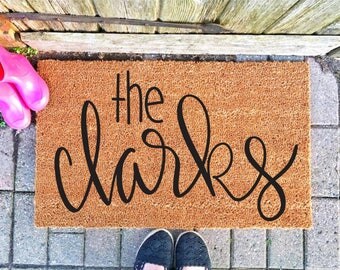 Custom doormat | Etsy