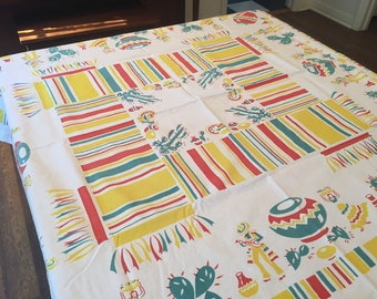 Mexican tablecloth | Etsy