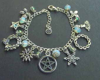 Witch charm bracelet | Etsy