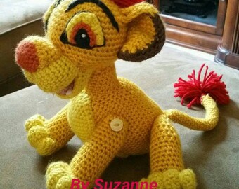 Crochet simba | Etsy