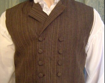 Double breasted vest | Etsy