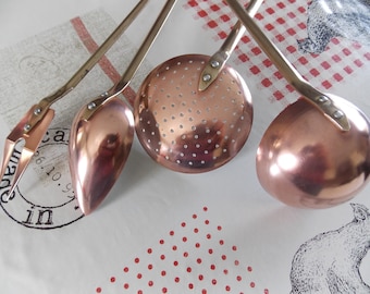 Copper utensils | Etsy