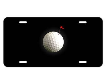 Golf license plate | Etsy