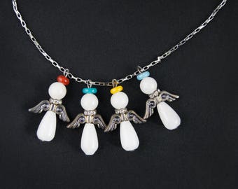 Angel wing key chain | Etsy