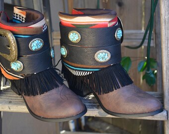 Upcycled boots | Etsy