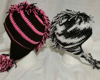 Rainbow Mohawk Hat PDF Crochet Pattern