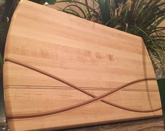 Inlay cutting board | Etsy