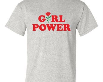 Girl power t shirt | Etsy