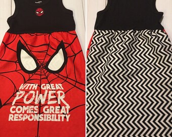 Spiderman dress | Etsy