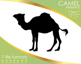 Camel silhouette | Etsy