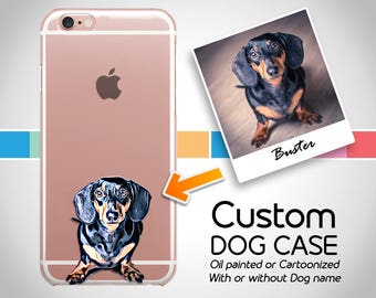 Dog phone case | Etsy