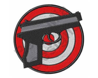 Target embroidery | Etsy